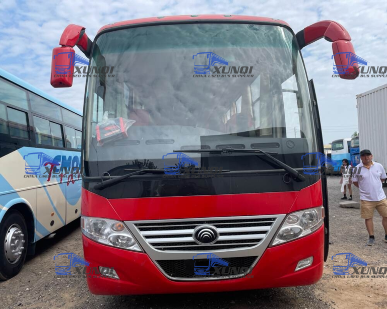 Used Yutong Front Engine Bus f11 53 Seats Zk6102d
